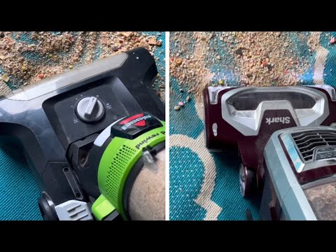 Rug Clean Up (Vacuuming Crumbs) (Crunch) - YouTube