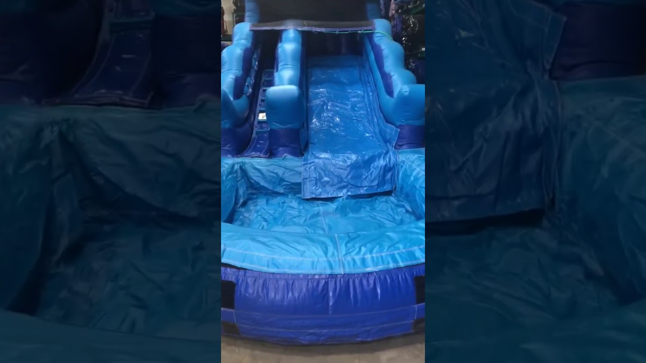 13 Ft Splash Water Slide Rentals - YouTube