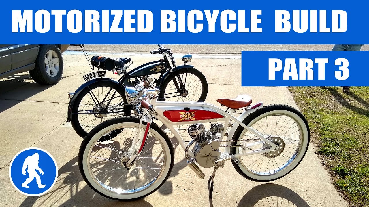 Excelsior Autocycle Pre-War Board Track Racer Motorized Bicycle - Part ...