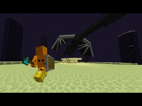 Minecraft'ı Hasar Almadan Bitirmek