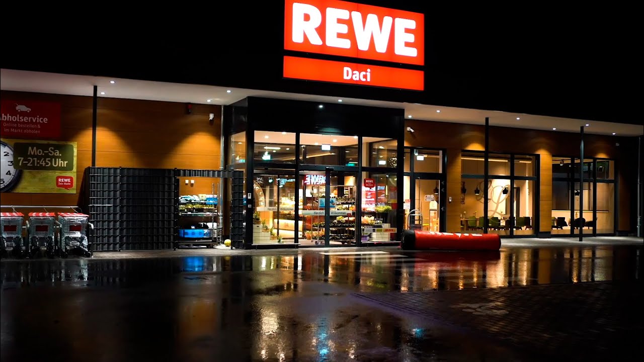 REWE Neueröffnung in Nentershausen / Bauunternehmung Albert Weil AG ...