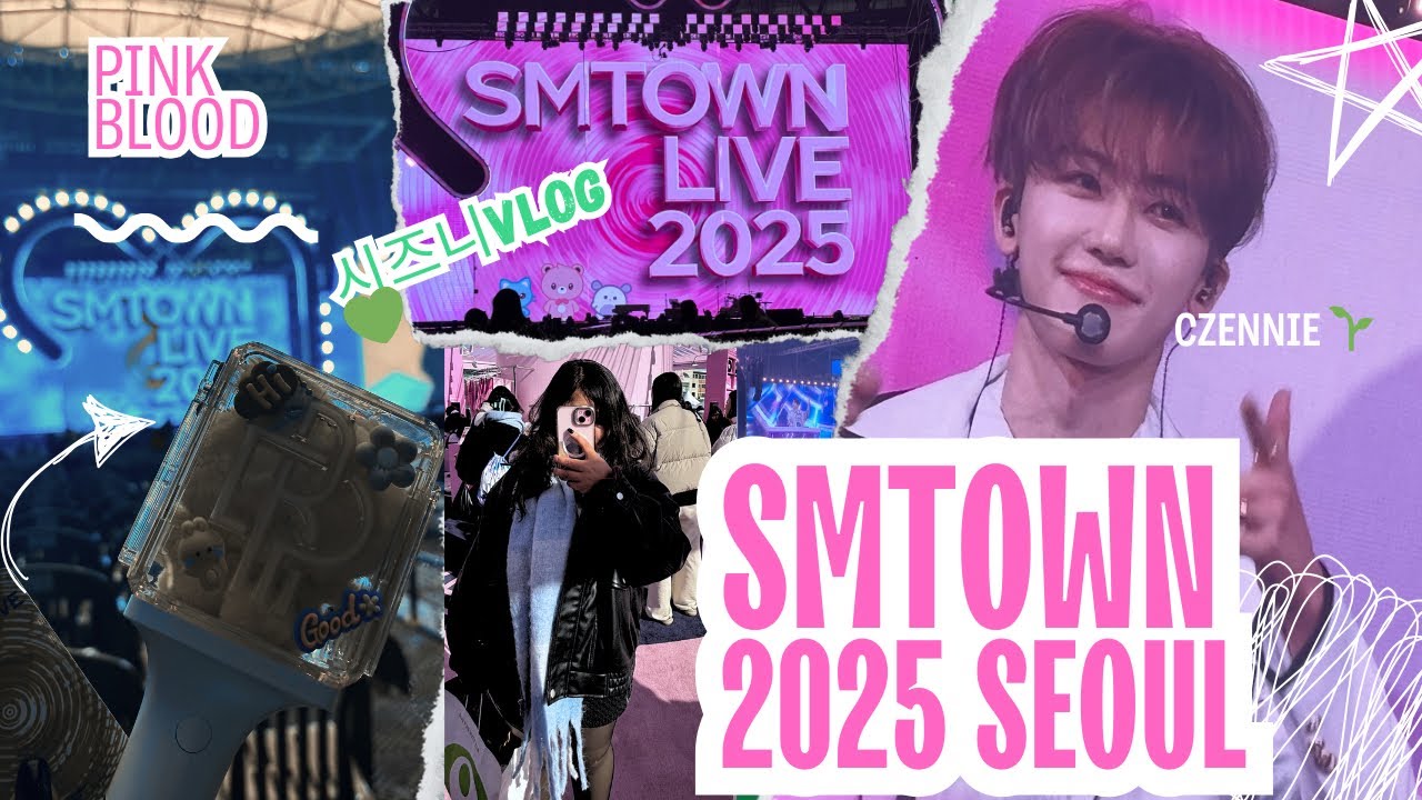 [시즈니 브이로그] SMTOWN 2025 슴콘 첫콘 | 고척스카이돔 | NCT DREAM 처음 본 시즈니 | 잼프 - YouTube