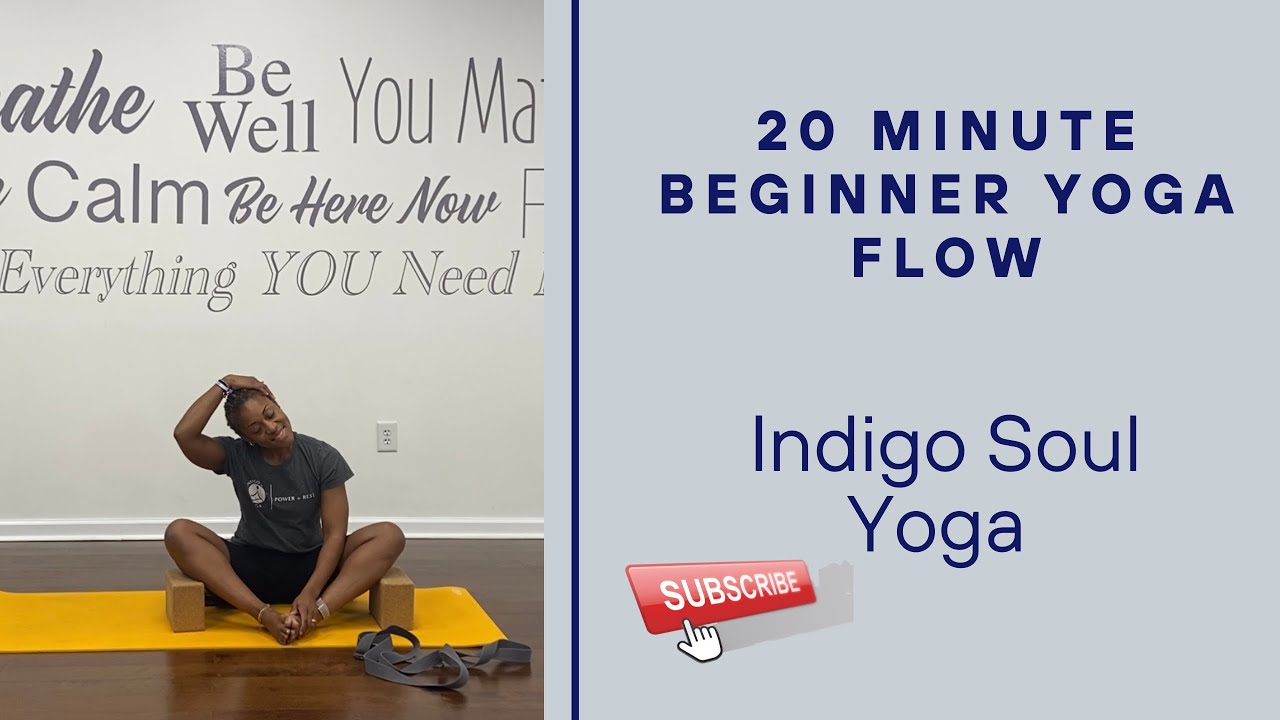 20 Minute Beginner Yoga Flow - YouTube
