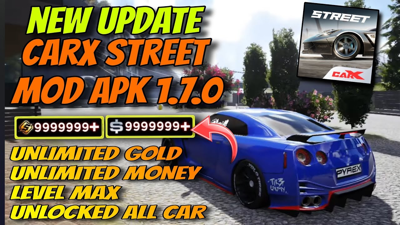 CarX Street mod apk 1.7.0 ( Unlimited Money, All Cars Unlocked ) for ...