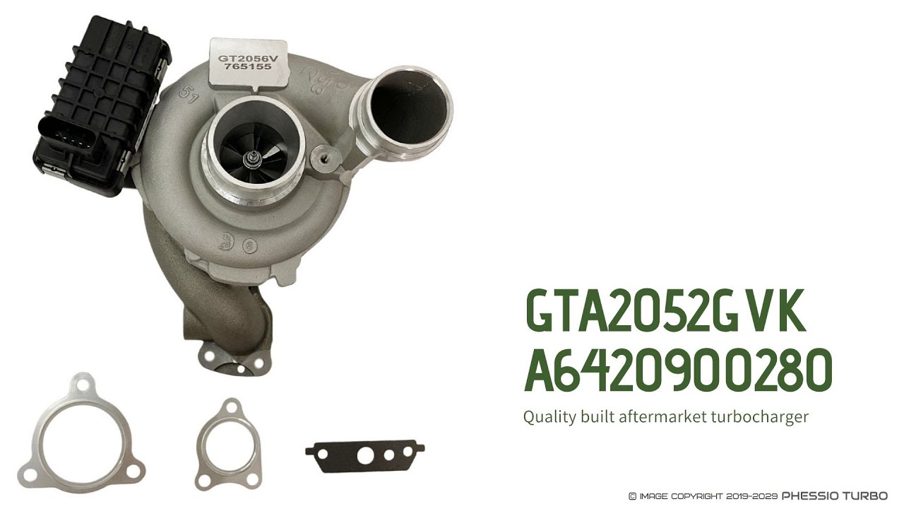 A6420900280 GTA2052GVK 765155 Turbo For Mercedes Benz 3.0L OM642 Engine ...