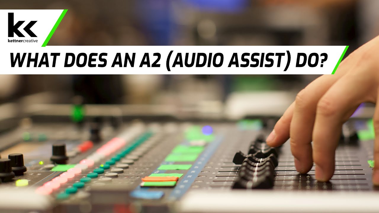 What does an A2 (Audio Engineer Assistant) do? - YouTube