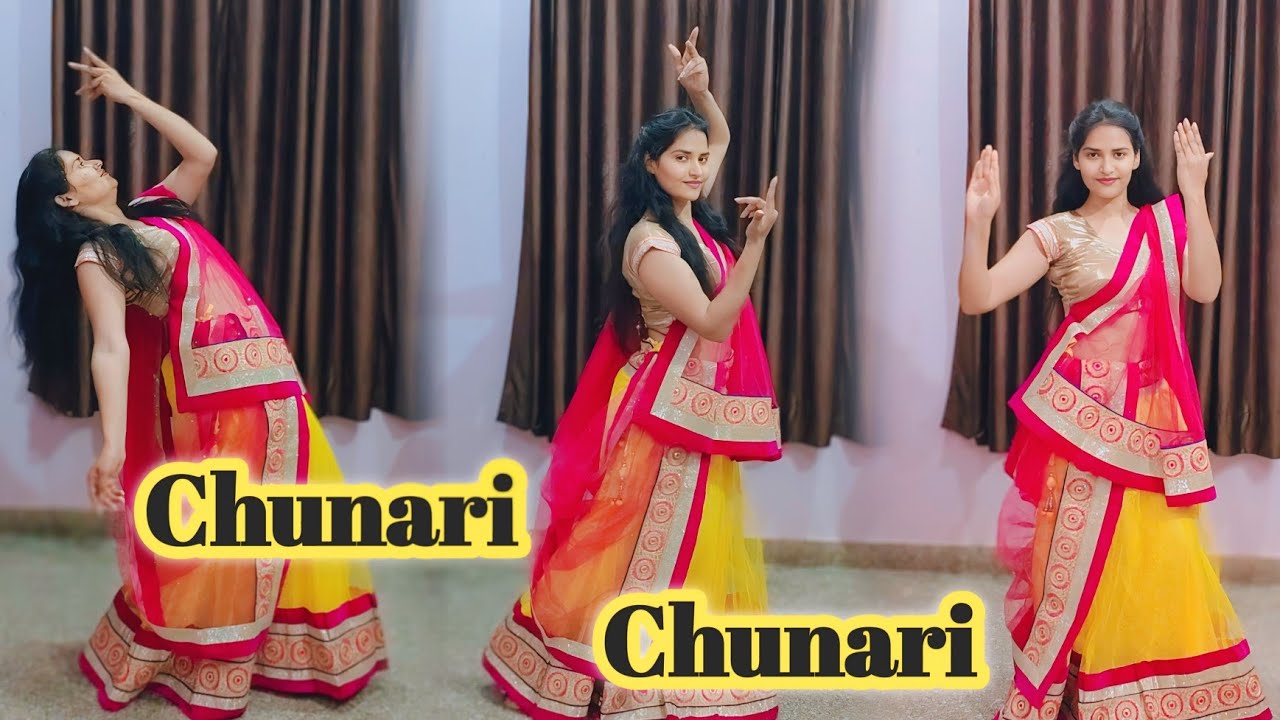 Chunari Chunari Dance Video/ चुनरी चुनरी डांस ; 90's Hit Bollywood Song ...