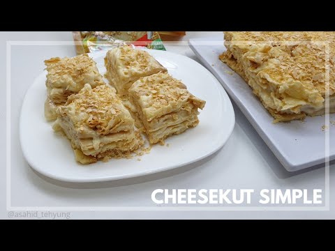 Resep Mudah Buat Cheesekut | Cara Membuat Cheesecuit Simple - YouTube