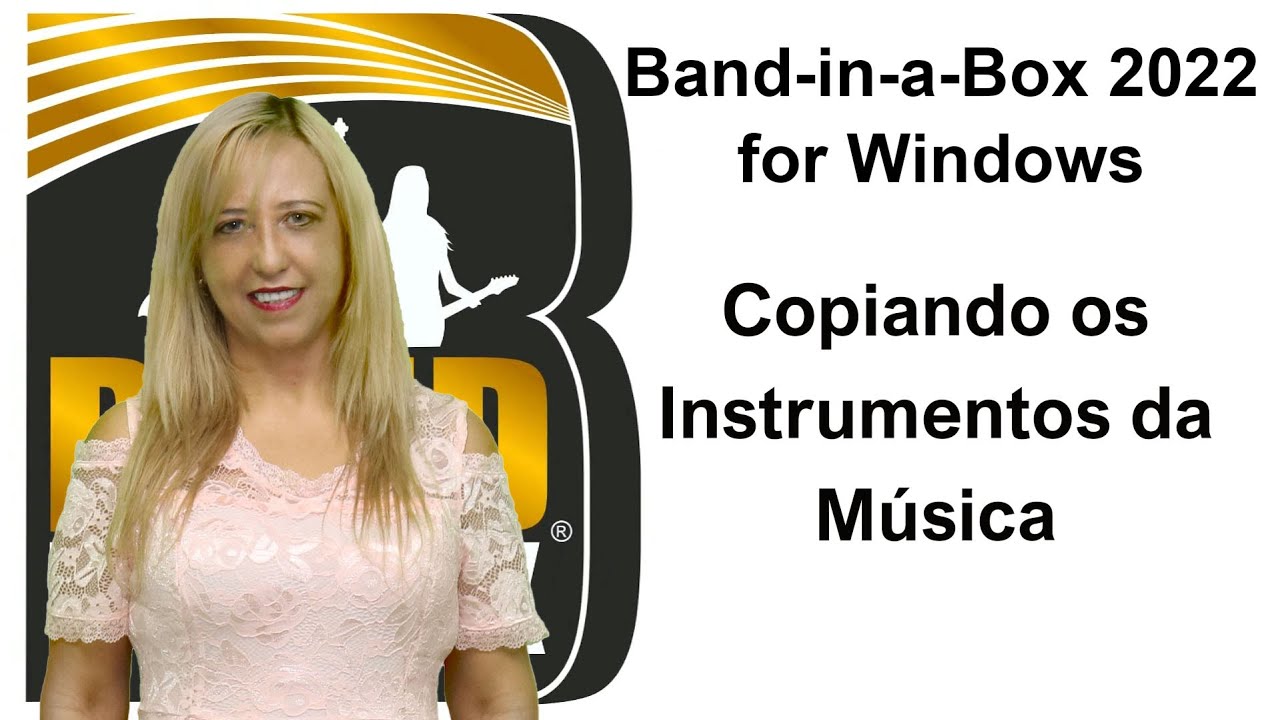 🎹🎸🎵 Band in a Box 2022 para Windows - Copiando os Instrumentos da ...
