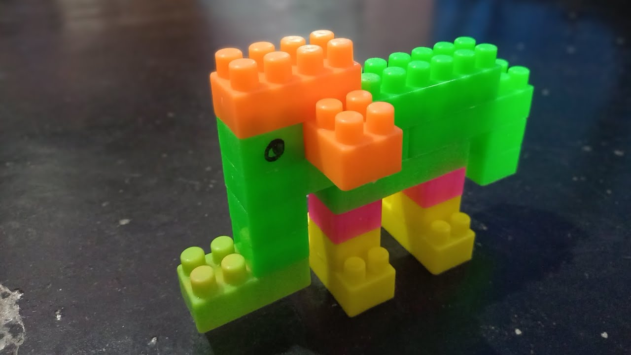 Satisfying diy Elephant / ASMR Building blocks - YouTube