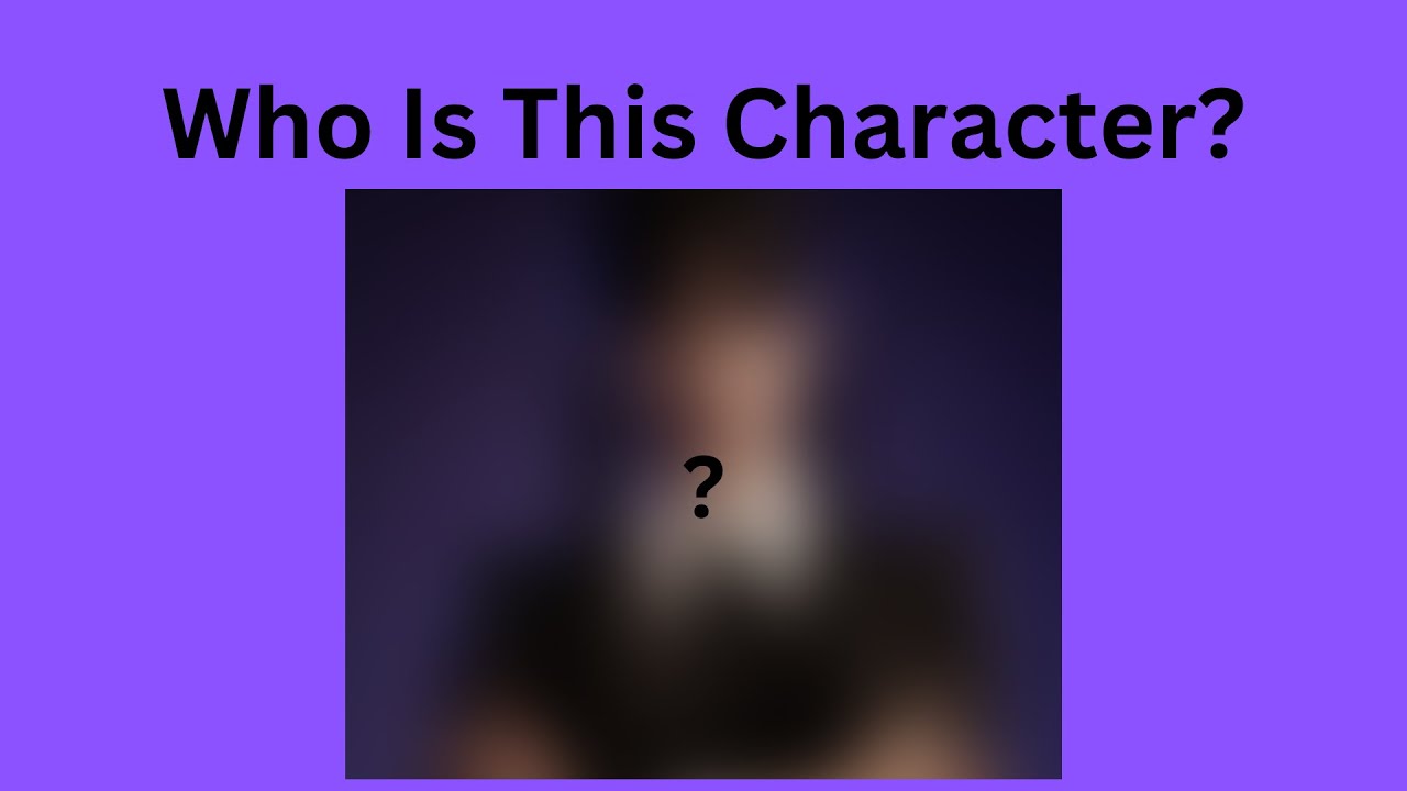 Guess The Blurred Wednesday Character! - YouTube