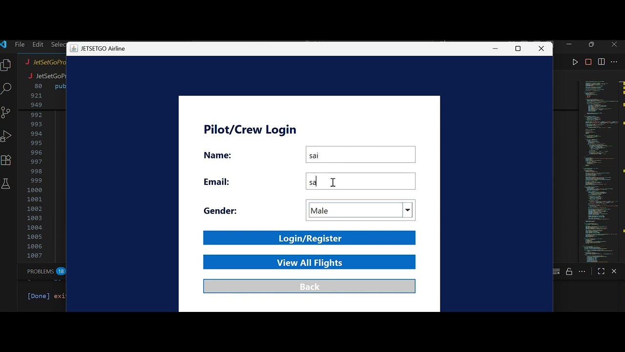 Java gui project for betech students - YouTube