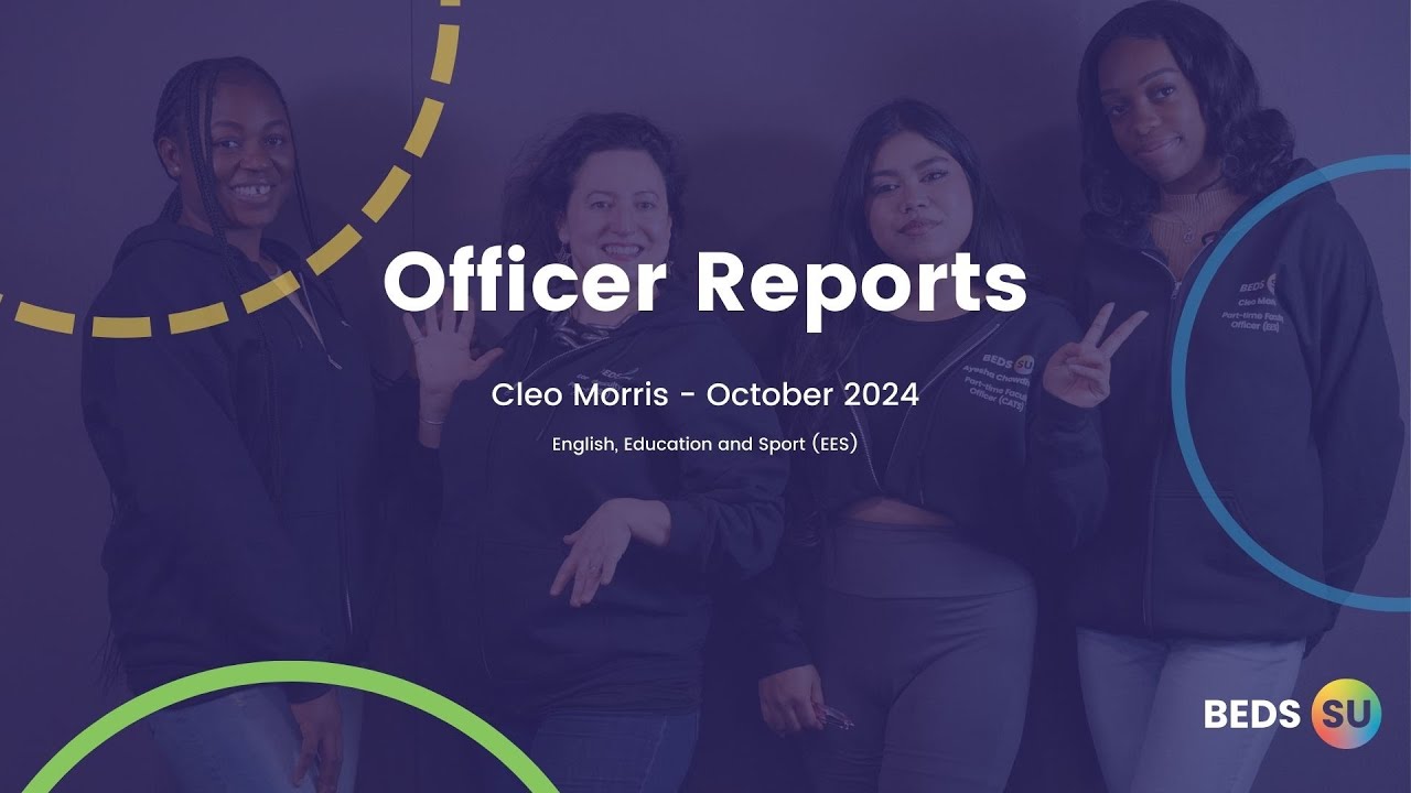 Officer Report October 2024 - Cleo Morris - YouTube