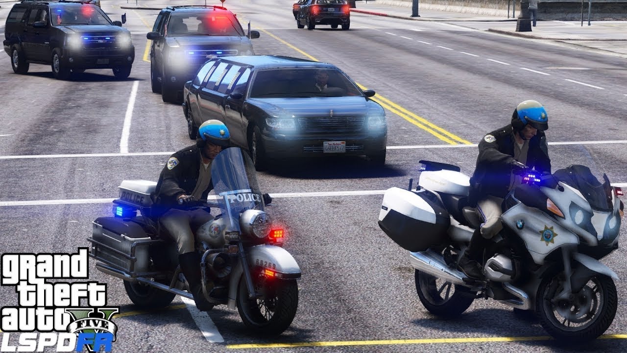 GTA 5 LSPDFR Police Mod #615 California Highway Patrol Motorcycle ...