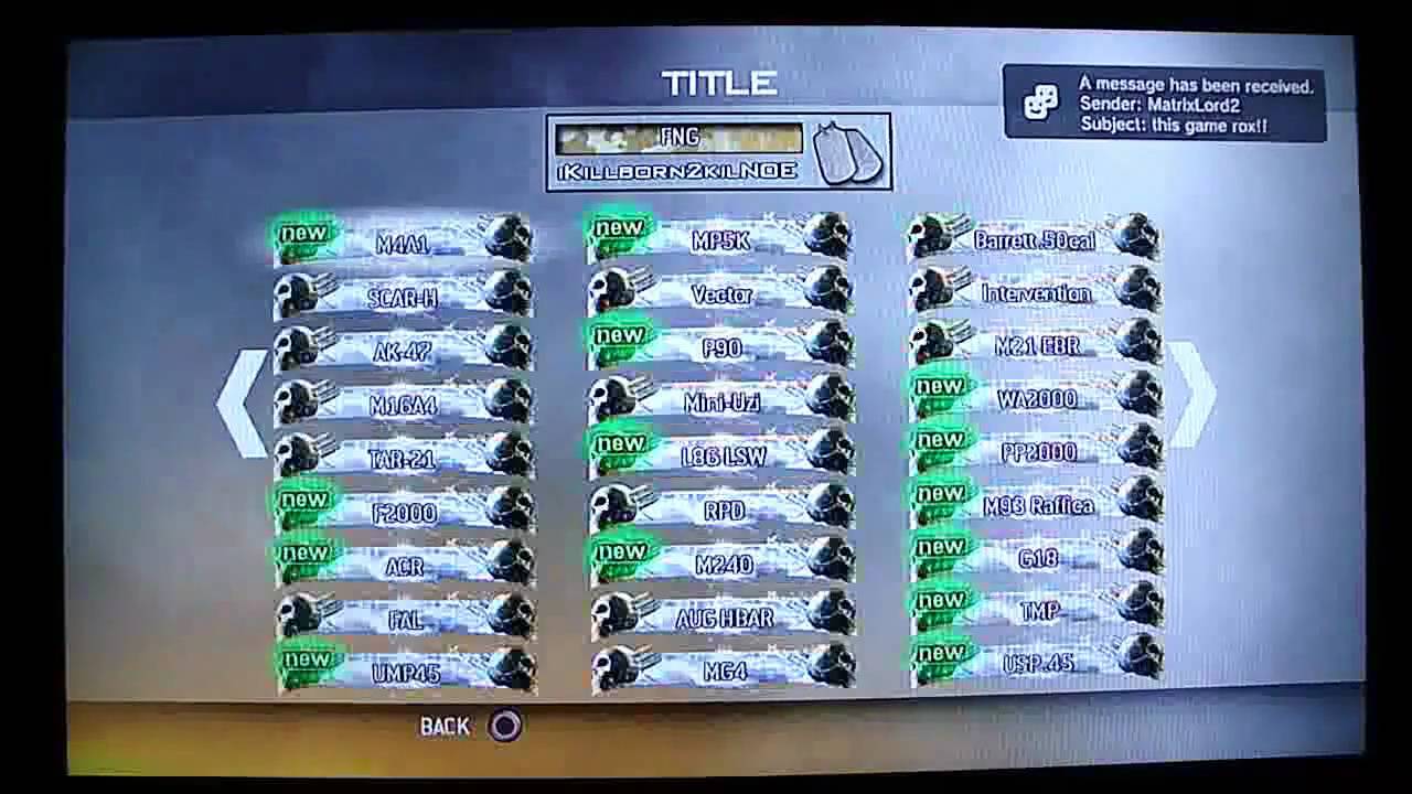 MW2 PS3 Hacks All Titles and Emblems Split-Screen - YouTube