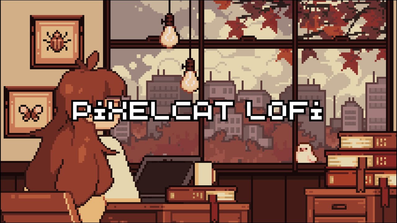 Autumn Day with Positive Morning 🍁 Study/Relax/Work with Lofi Hip Hop - Lofi Chill 🎧Pixelcat ...