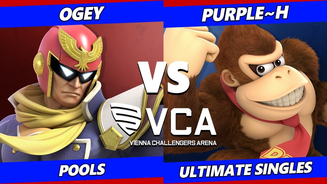 VCA 2022 - Ogey (Captain Falcon) Vs. Purple~H (Donkey Kong, Wolf) SSBU ...