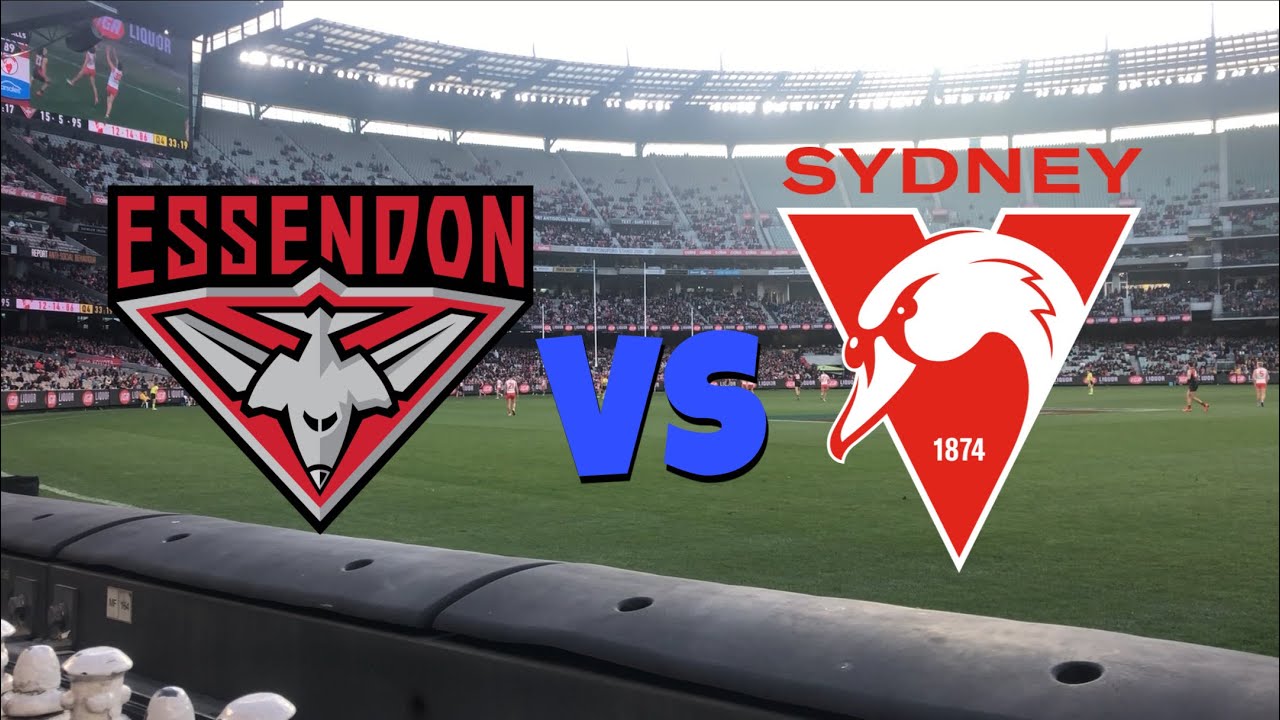 Essendon vs Sydney 2022 Final Siren - YouTube