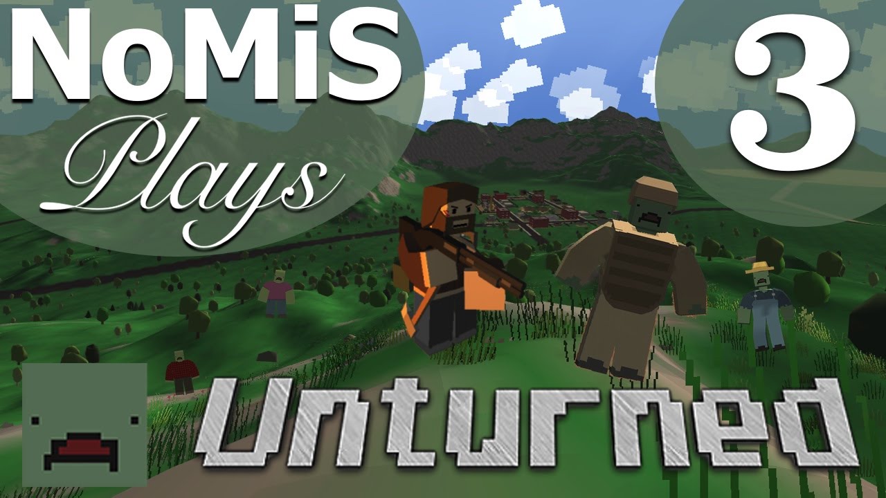 Let's Play Unturned | Season 1 | Part 3 - Blood Moon! - YouTube