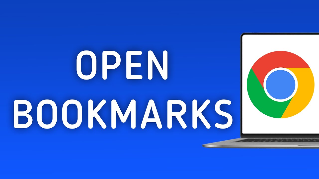 How To Open Bookmarks On Google Chrome On PC (New Update) - YouTube