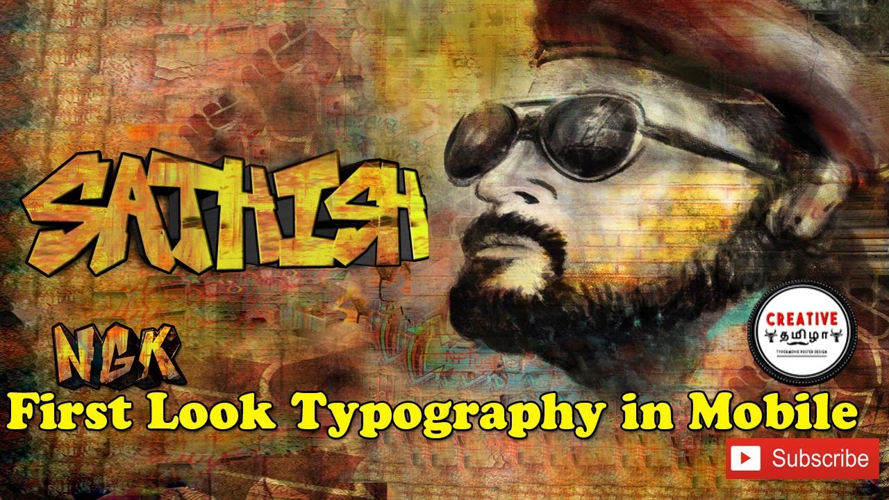 NGK Movie Font | Surya 36 NGK Font Typography in Mobile - YouTube