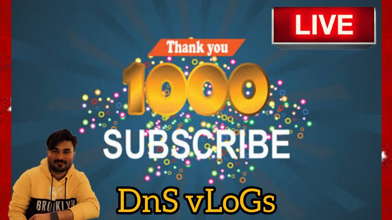 "1,000 Subscriber Milestone Celebration!" - YouTube