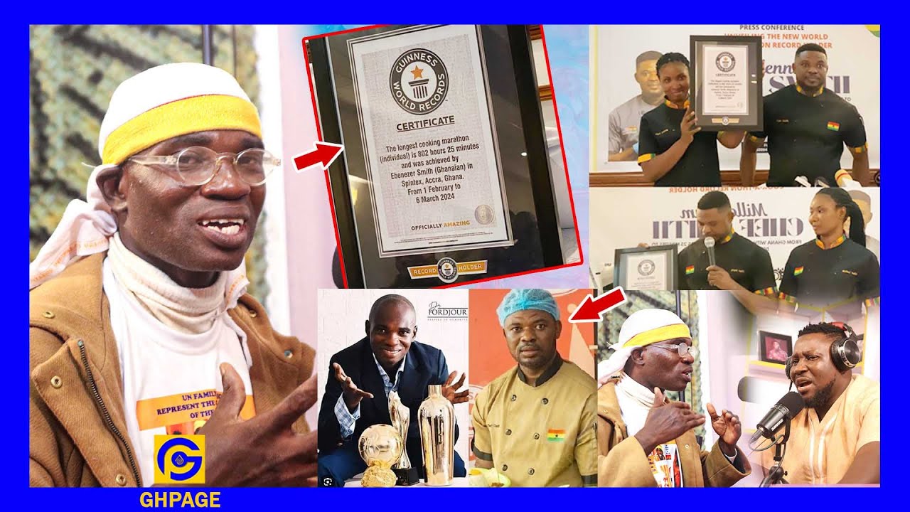 Dr. UN Reveals the sɛcret behind Chef Smith's Guinness Record Award; I ...