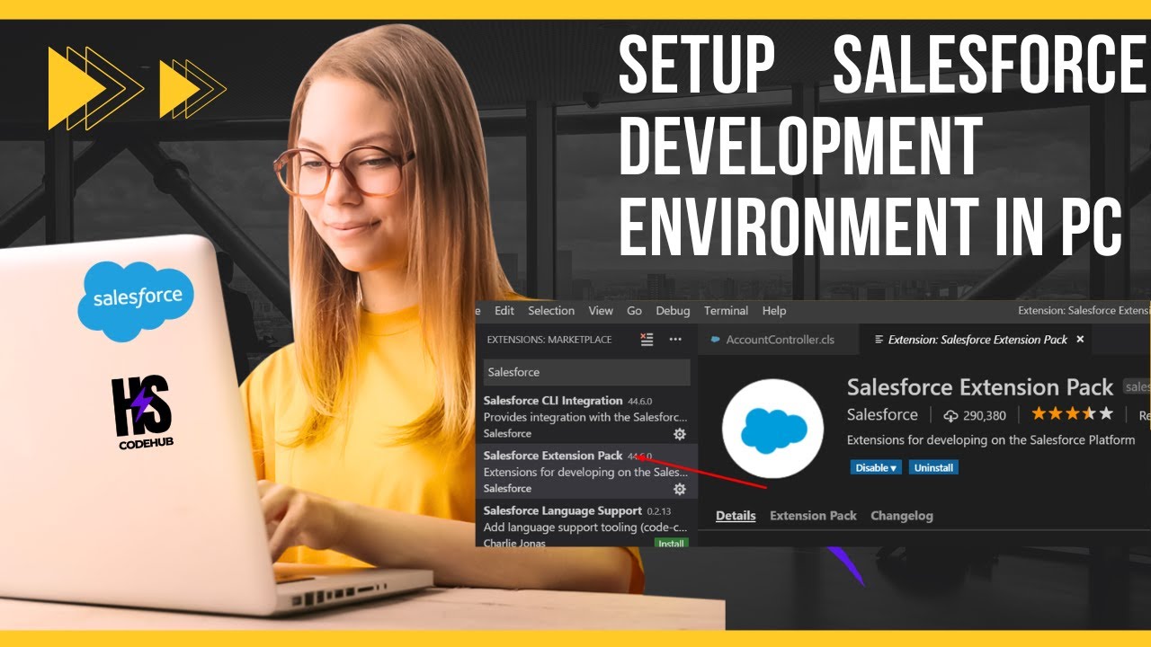 How to set up the Salesforce development environment on your PC - YouTube