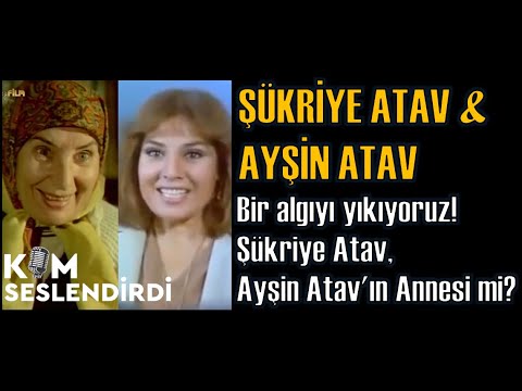 Bir internet yalanı daha çürüyor! Şükriye Atav, Ayşin Atav'ın annesi mi?
