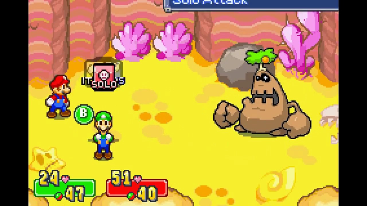 Mario & Luigi: Superstar Saga (GBA) Walkthrough - Part 11 - Teehee ...