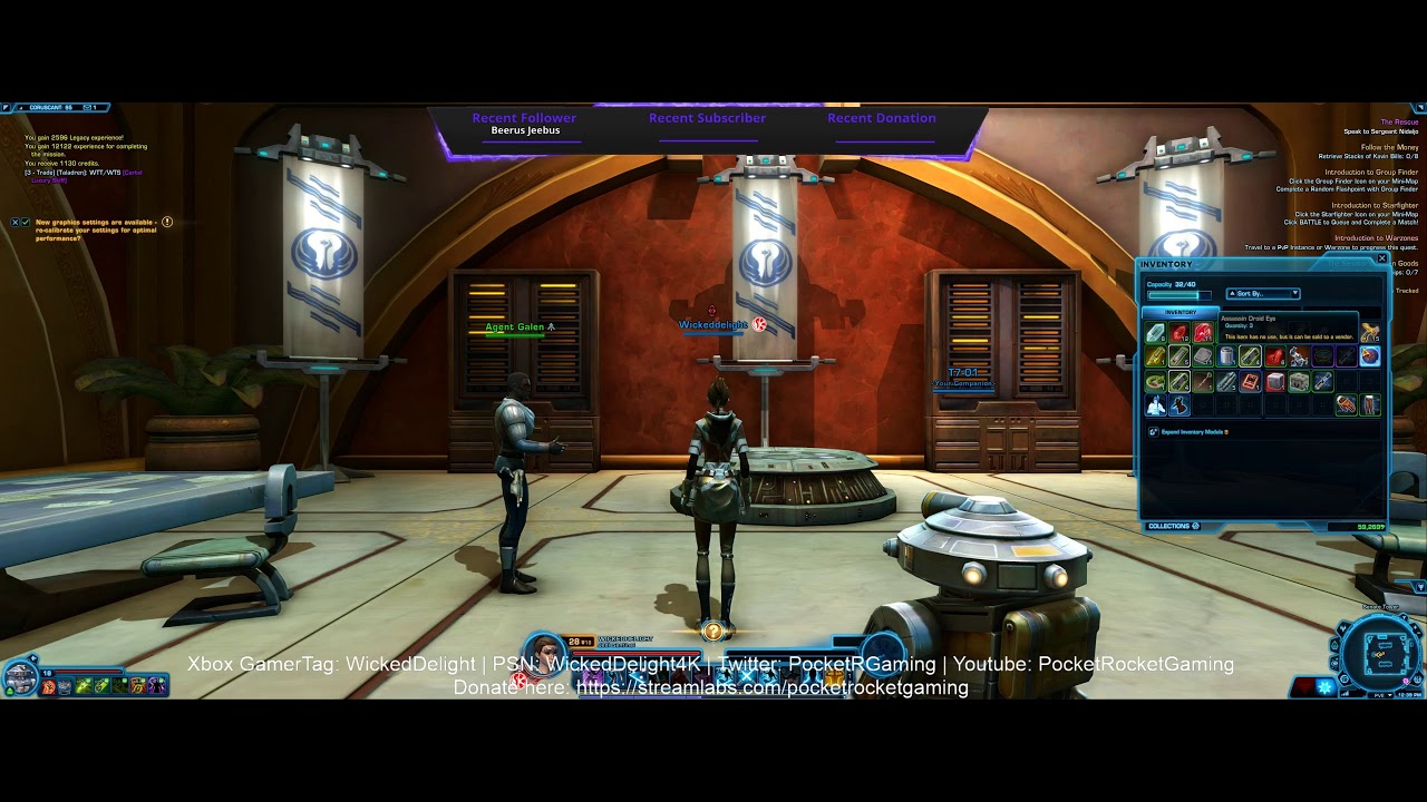 Star Wars the Old Republic 4K, 144MHZ, Ultra Max Settings - YouTube