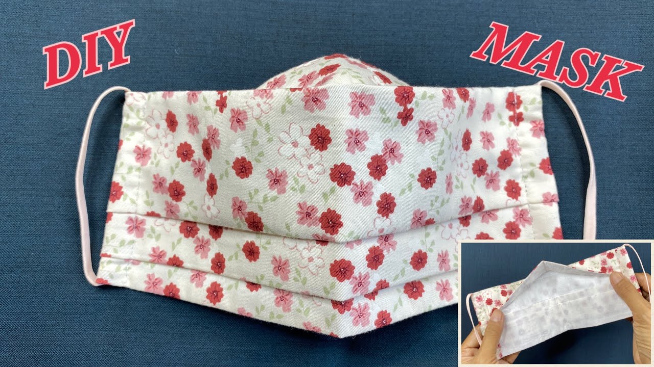 DIY Breathable Mask with Filter Pocket | Quick & Easy | No Fog ON ...