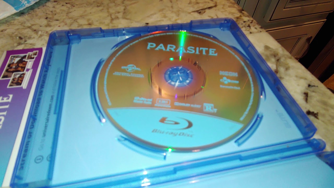 Unboxing Parasite Blu ray and digital code set - YouTube