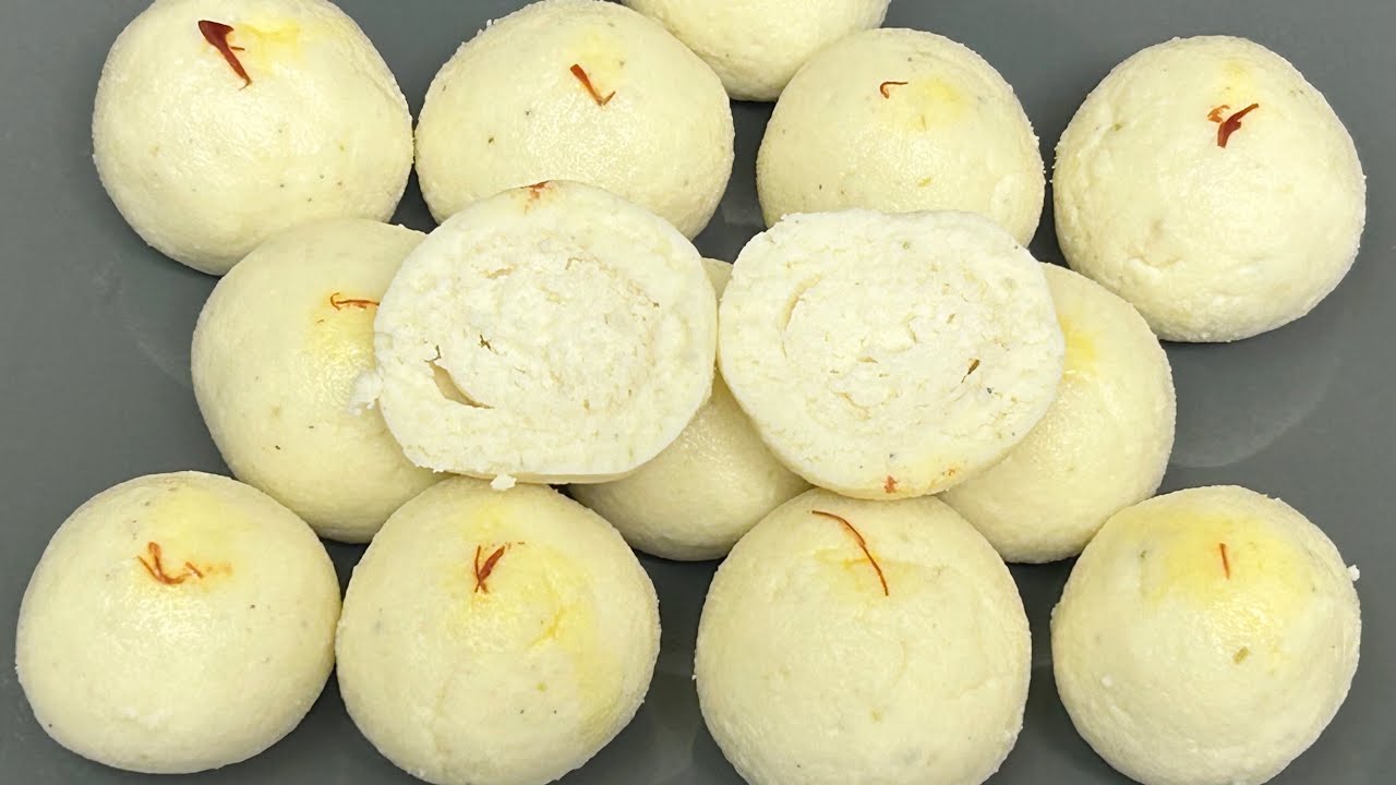 Rasgulla Sandesh recipe | Rasgulla filled Sandesh | Sandesh recipe ...