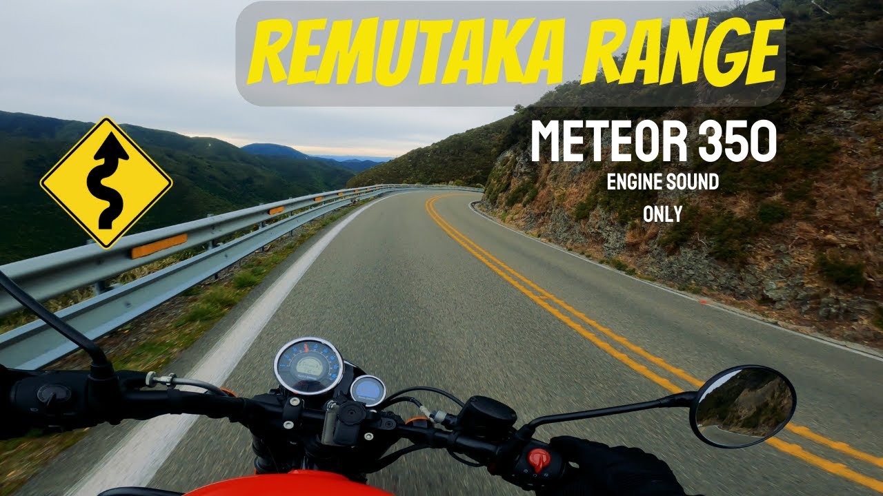 Cruising the Remutaka Range: Royal Enfield Meteor 350 Adventure Ride ...