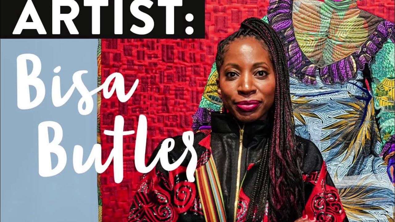 Self portrait lesson inspired by artist Bisa Butler - YouTube