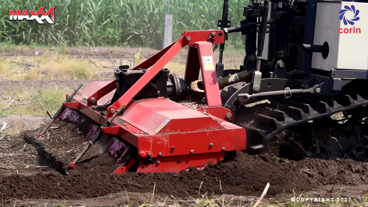MAXXI ROTAVATOR WD3100 || ROTAVATOR DENGAN RODA DAN TENAGA BIMO (Lahan ...