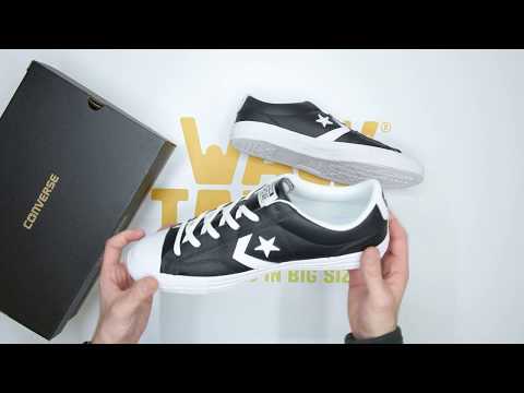 Converse Star Player Ox - Black White - Unboxing | Walktall