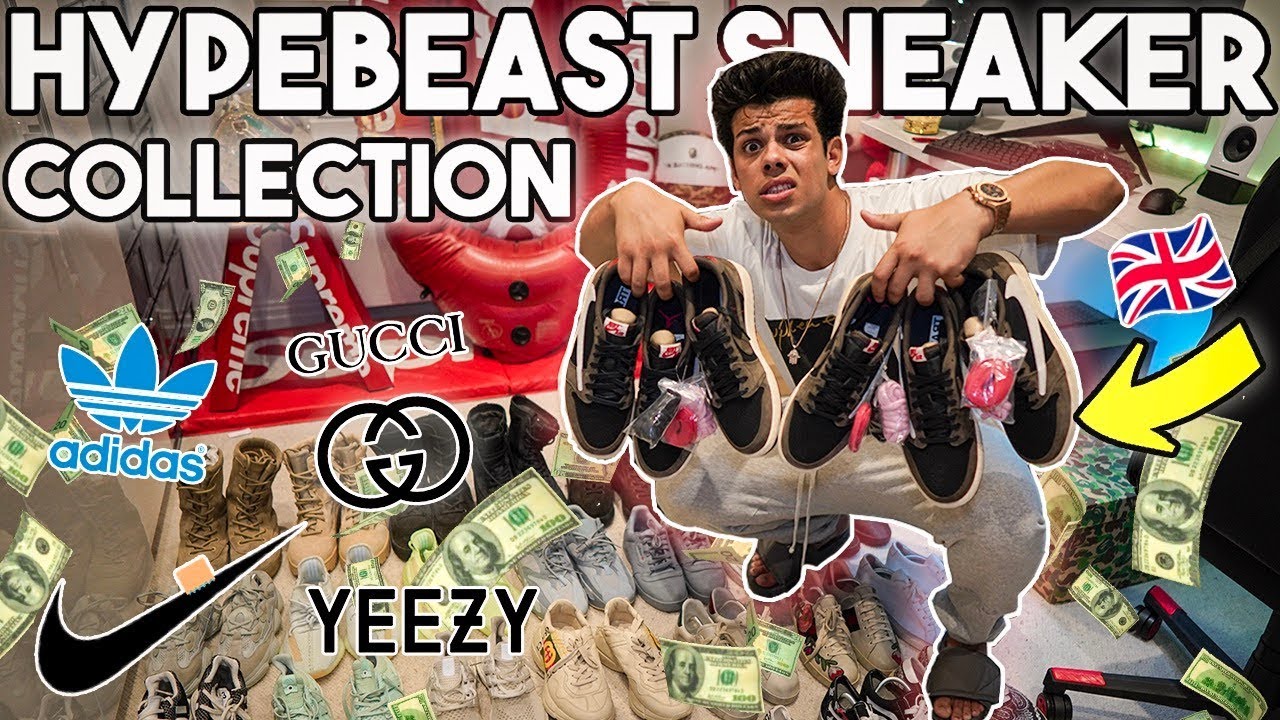 The Largest Hypebeast Sneaker Collection In The Uk !!! - YouTube