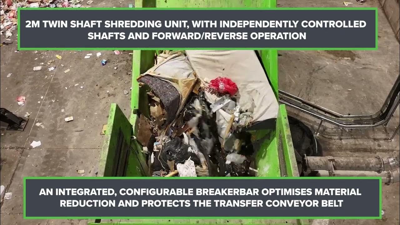 TDS-820SE Low Speed Shredder - Module Highlights - YouTube