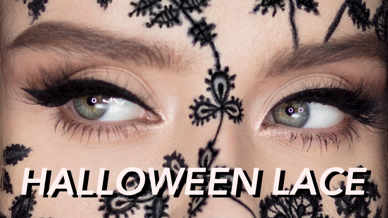 LACE EYELINER MAKEUP / CHIT CHAT TUTORIAL | Hindash - YouTube