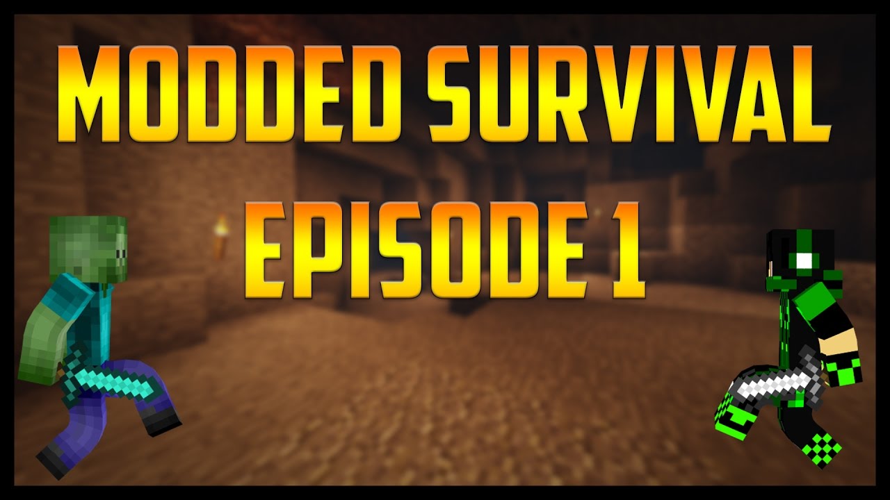 Modded Survival Episode 1 | Jake's Mission | Modded Minecraft SMP - YouTube