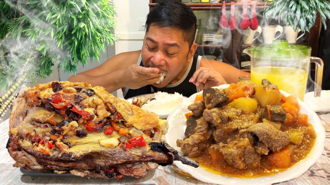 SARSARAP BULACAN PORK MENUDO!!! GIANT ESPESYAL TORTANG TALONG ...