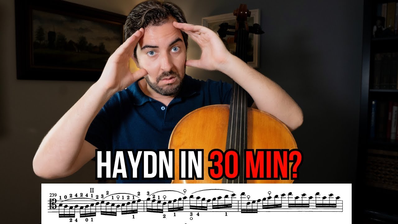 I Tried to Learn an Insane Cello Piece in 30 MIN! This is the result ...