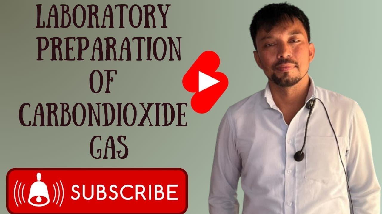 Laboratory preparation of carbon dioxide gas #chemistry #sciencelab # ...