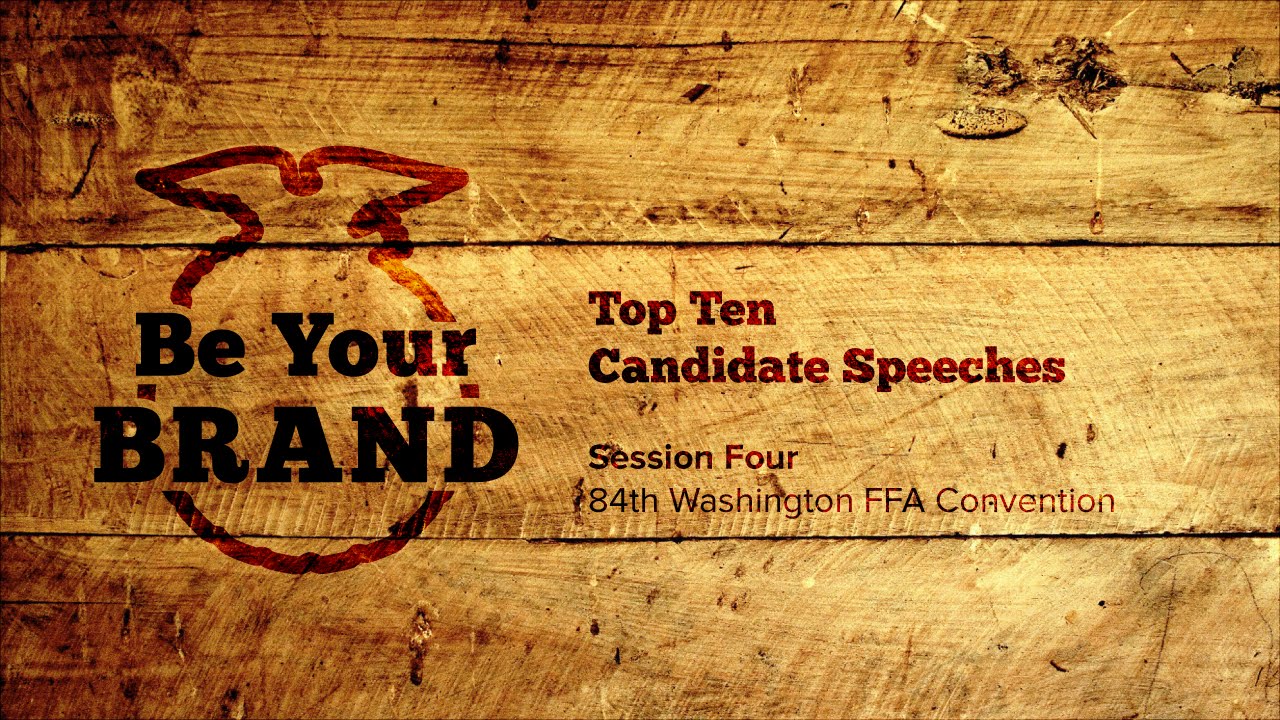Top Ten Speeches – 84th Washington FFA Convention - YouTube