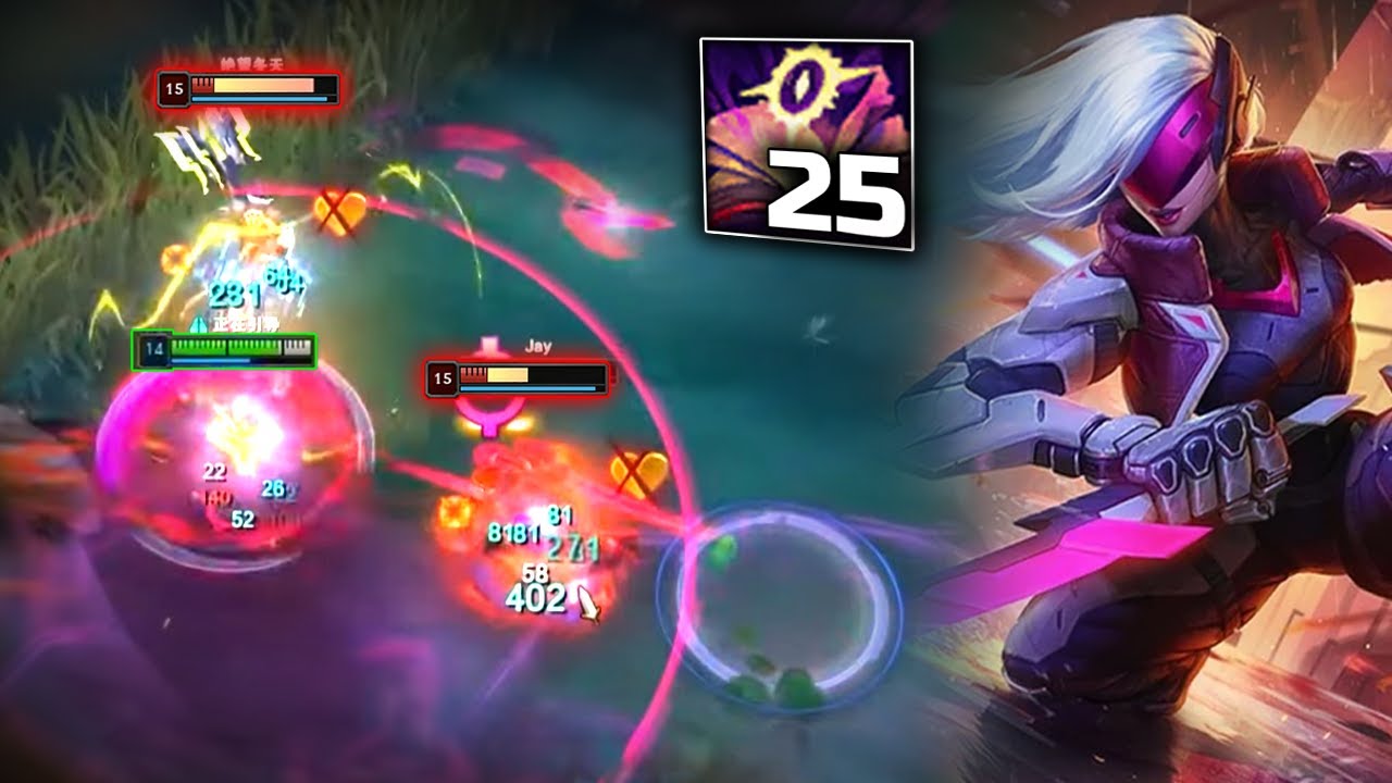 Rank 1 Katariana : This DUDE is a Killing Savage " 25 Stack Mejai at 15 Min " Engsub - YouTube