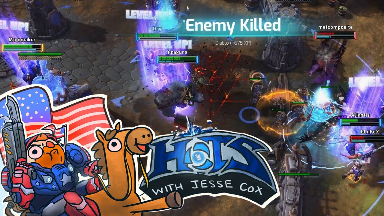 Heroes of the Storm: You May Nerf Hyperion... - YouTube