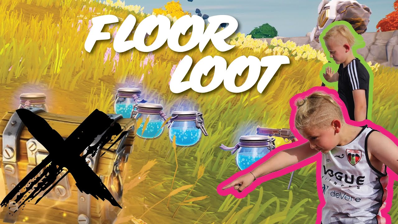 Floor loot only | Fortnite floor loot challenge | Cactus Crew | Victory ...