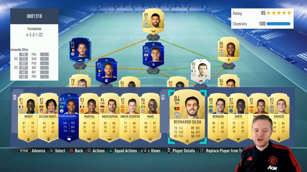FIFA 19 ULTIMATE TEAM Eden HAZARD Special Goldbridge FC - YouTube
